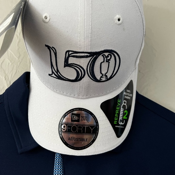 New Era | Accessories | Nwt White New Era 9forty Adjustable Cap 5th ...